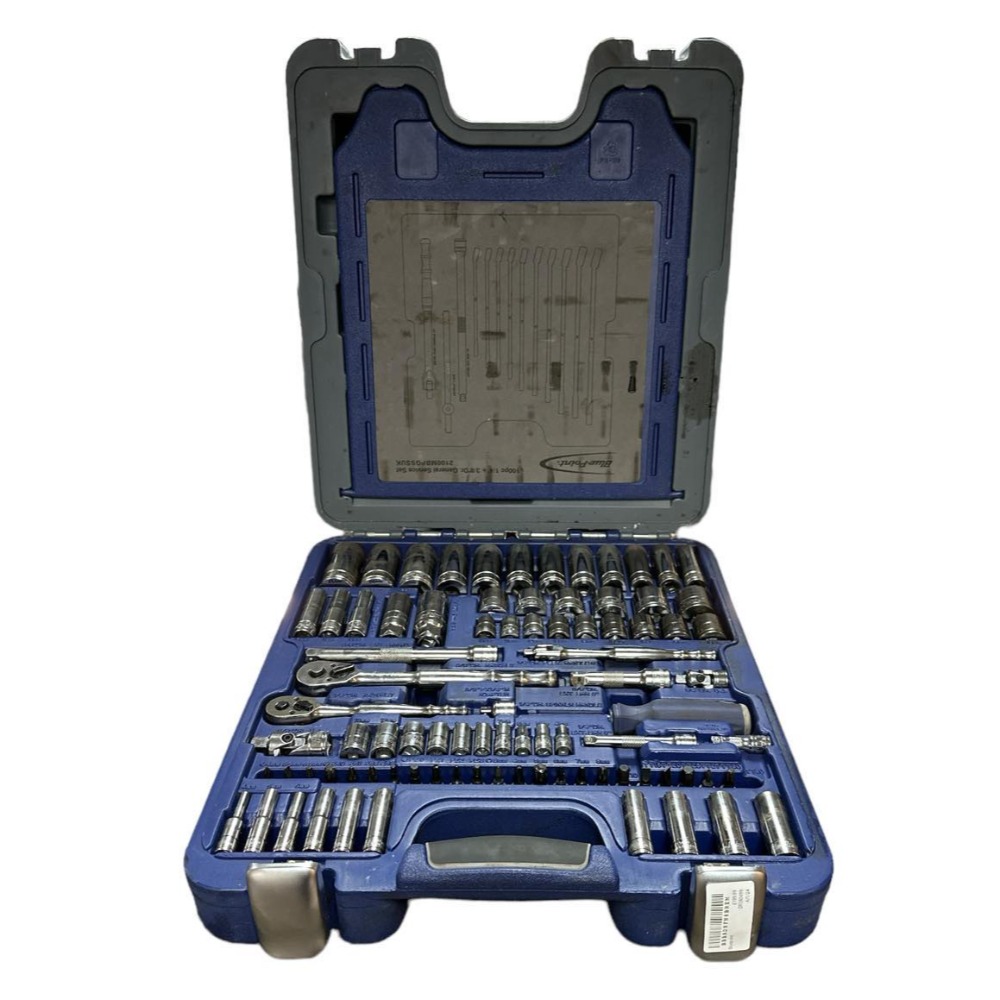 Pre-owned Bluepoint 100pc 1/4"+ 3/8" General Service Set - 2100MBPGSSUK ...